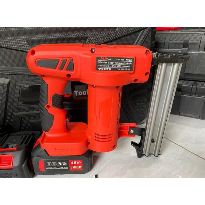 Jual Mesin Paku Tembak Staples Baterai Cordless Jld Nail Gun Nailer | Shopee Indonesia