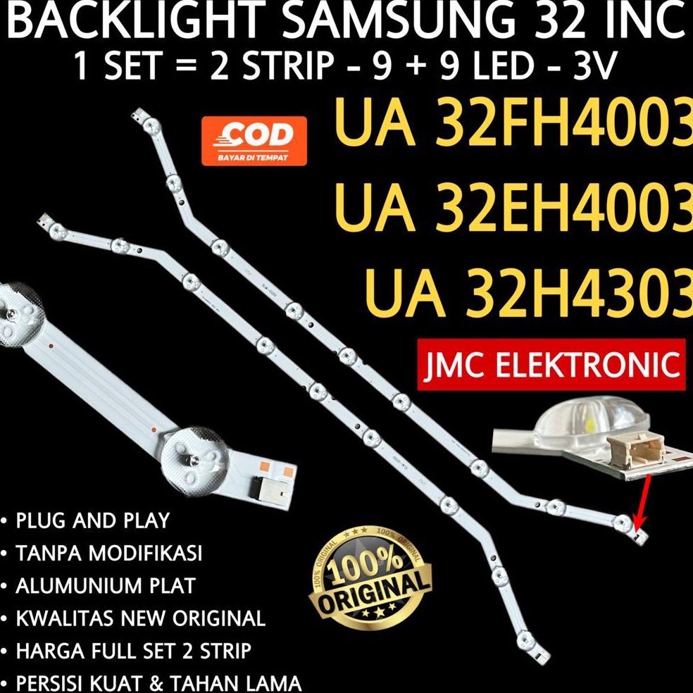 Jual TERBAIK BACKLIGHT TV LED SAMSUNG 32 INC UA 32FH4003 32FH4003R 32EH4003 32H4303 UA32FH4003R ...
