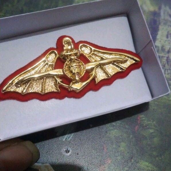 Jual pin tni ad-wing scuba al-brevet scuba lis merah | Shopee Indonesia