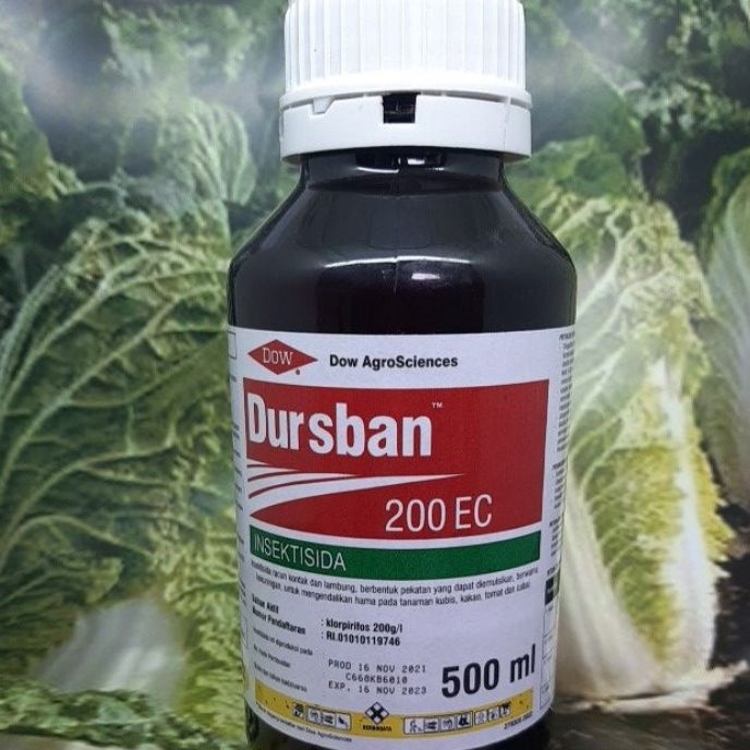 Jual Diskon Dursban 200EC Insektisida Pembasmi Hama 500ML. | Shopee ...