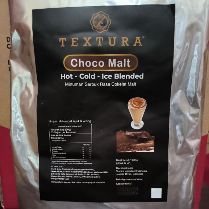 Jual Textura Drink Powder Choco Malt 1000gram | Shopee Indonesia