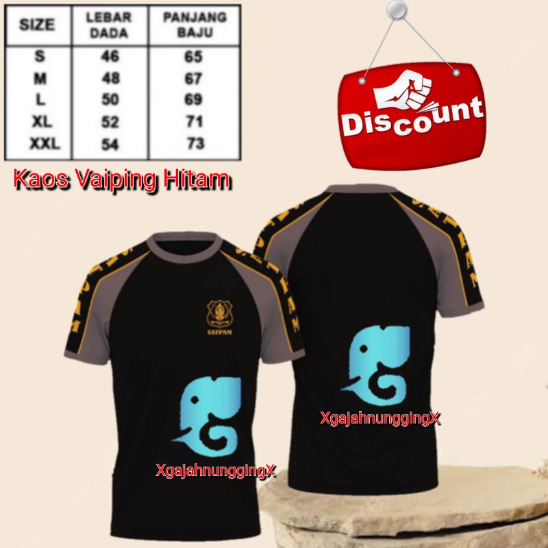 Jual Kaos Satpam Terbaru 2024 Hitam List Coklat Baju Security Model ...