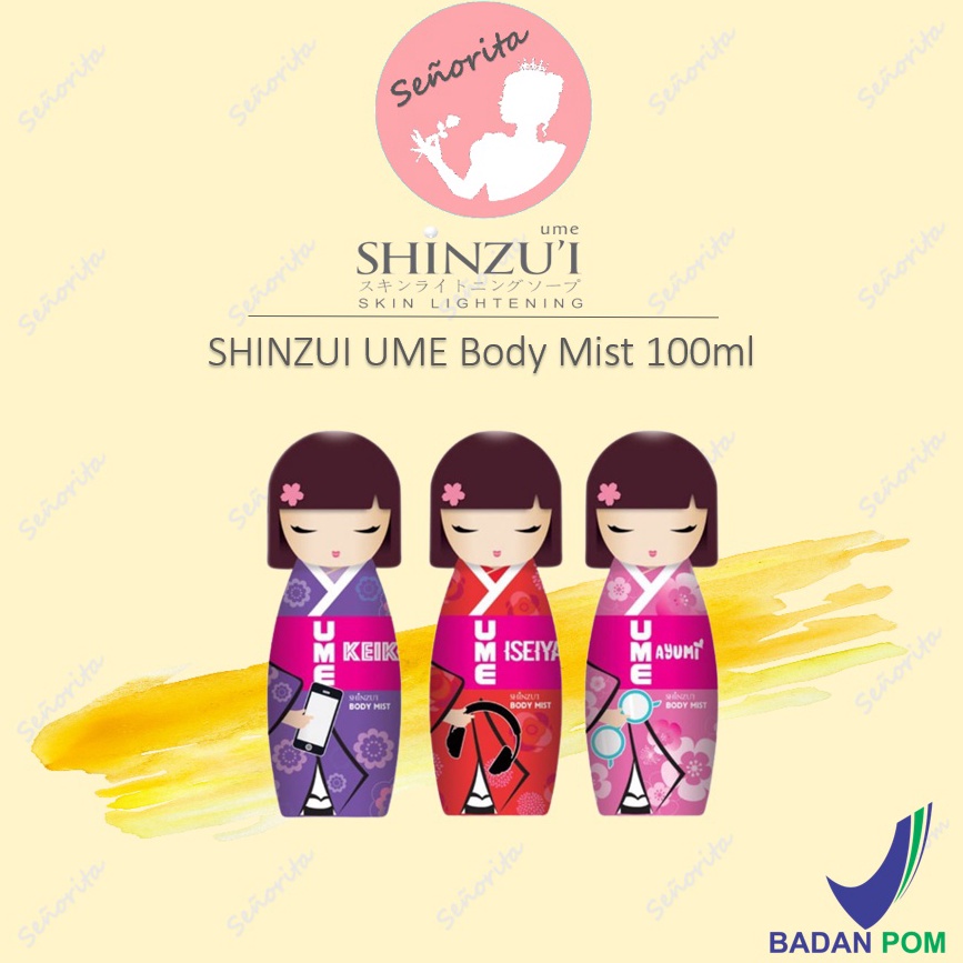 Jual Harga Promo SHINZUI UME Body Mist 100ml Baru | Shopee Indonesia