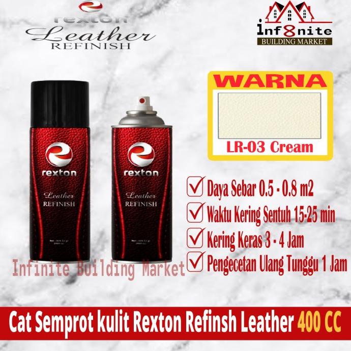 Jual Cat Semprot Kulit Leather Rexton Refinish Cat Jok Kulit Mobil Sofa ...
