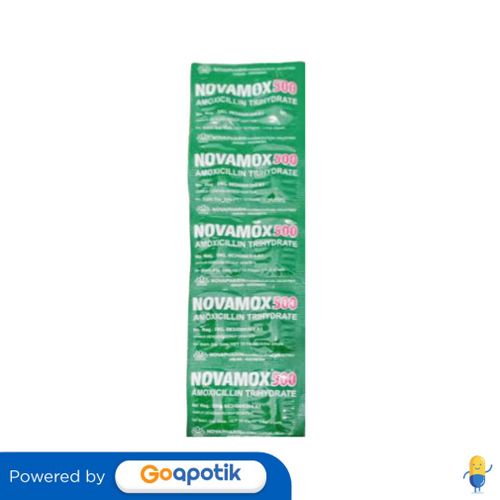 Jual NOVAMOX 500 MG STRIP 10 KAPLET | Shopee Indonesia