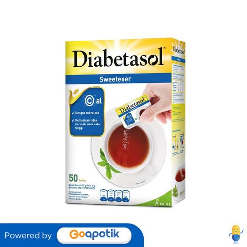 Jual DIABETASOL SWEETENER BOX 50 SACHET | Shopee Indonesia