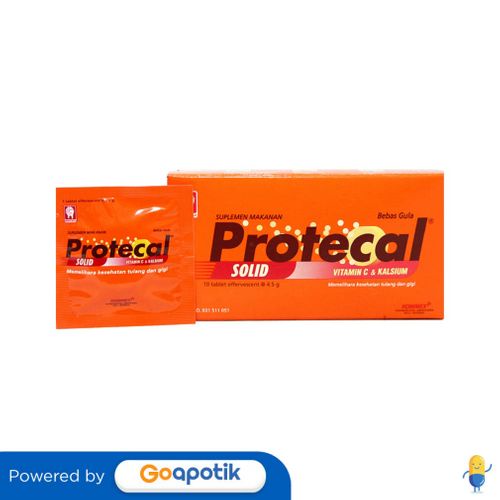 Jual PROTECAL SOLID SACHET 1 TABLET EFFERVESCENT | Shopee Indonesia
