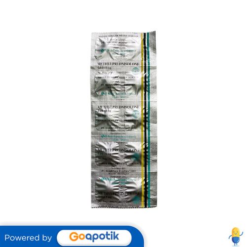 Jual METHYLPREDNISOLONE NULAB 8 MG STRIP 10 TABLET | Shopee Indonesia