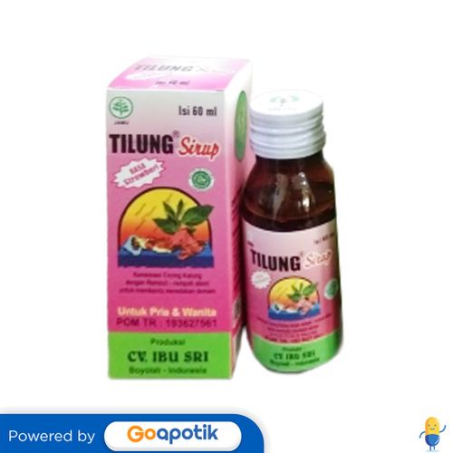Jual TILUNG SYRUP RASA STRAWBERY 60 ML | Shopee Indonesia