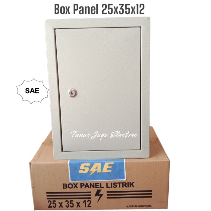 Jual Box Panel Listrik 25x35x12 Kunci Putar II (Indoor) | Shopee Indonesia