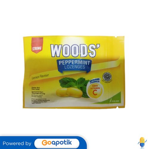 Jual WOODS LOZENGES LEMON SACHET 6 BUTIR | Shopee Indonesia