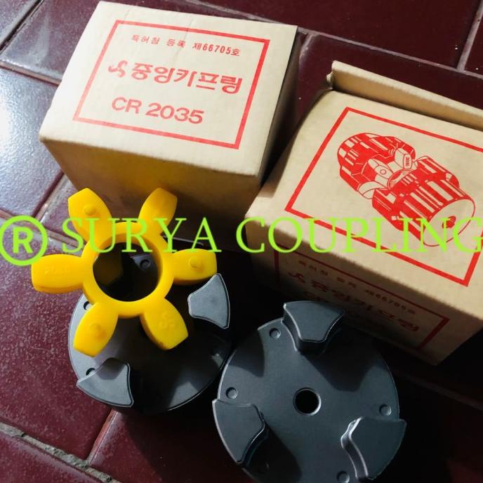 Jual SET JAW COUPLING JOONG ANG KOREA CR 2035 SPIDER COUPLING SET CR 2035 | Shopee Indonesia