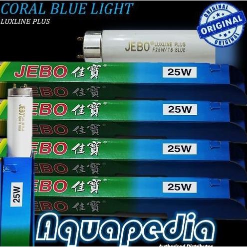 Jual Lampu Neon T8 Jebo 25watt Warna Biru Luxline Plus Coral Blue Light ...