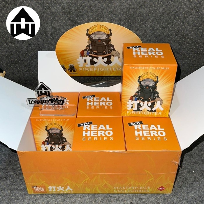 Jual [SALE] Mini Real Hero Series Firefighter Blindbox / Blind Box ...