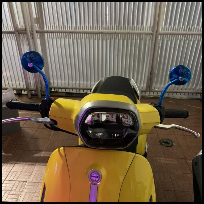 Jual GRATIS ONGKIR SPION BULAT MINI POSH HONDA DRAT14/BENELLI PANAREA ...