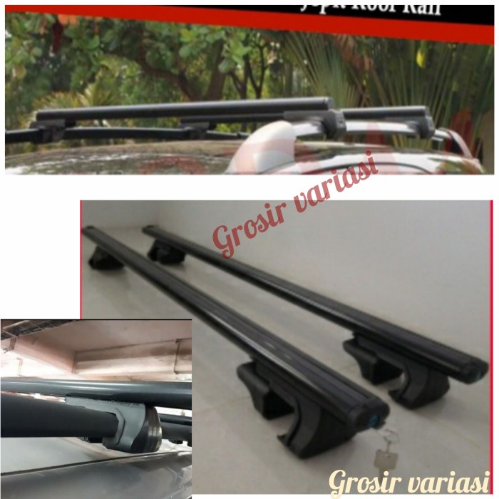 Jual [Original] Cross Bar Jepit Roof Rail /Kaki Roof Rack Mobil Grand ...