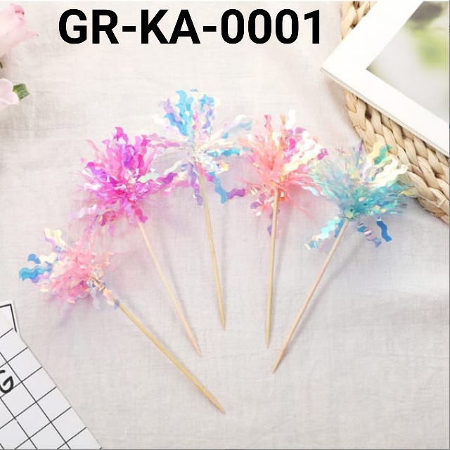 Jual GR-KA-0001 Cake topper hiasan kue cake cupcake kembang api fireworks (mainan) | Shopee ...