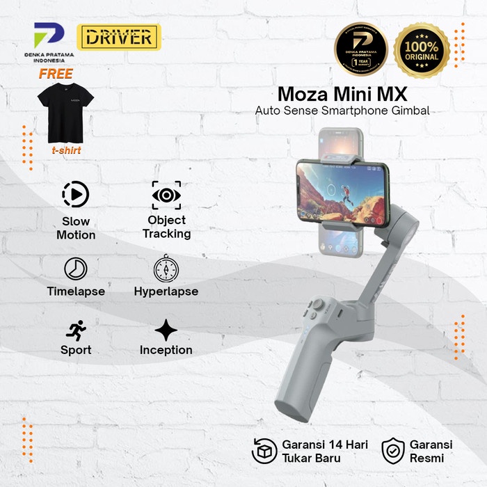 Jual Moza Mini Mx Gimbal For Smartphones | Shopee Indonesia