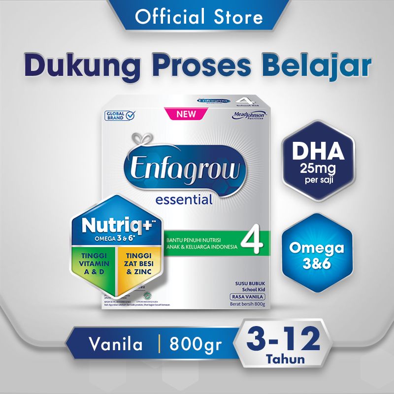 Jual Enfagrow Essential 4 (3-12th) 800g | Shopee Indonesia
