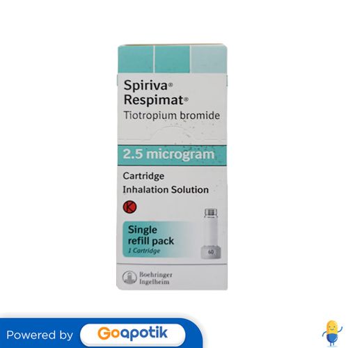 Jual SPIRIVA RESPIMAT 2.5 MCG SINGLE REFILL PACK 1 CARTRIDGE | Shopee ...