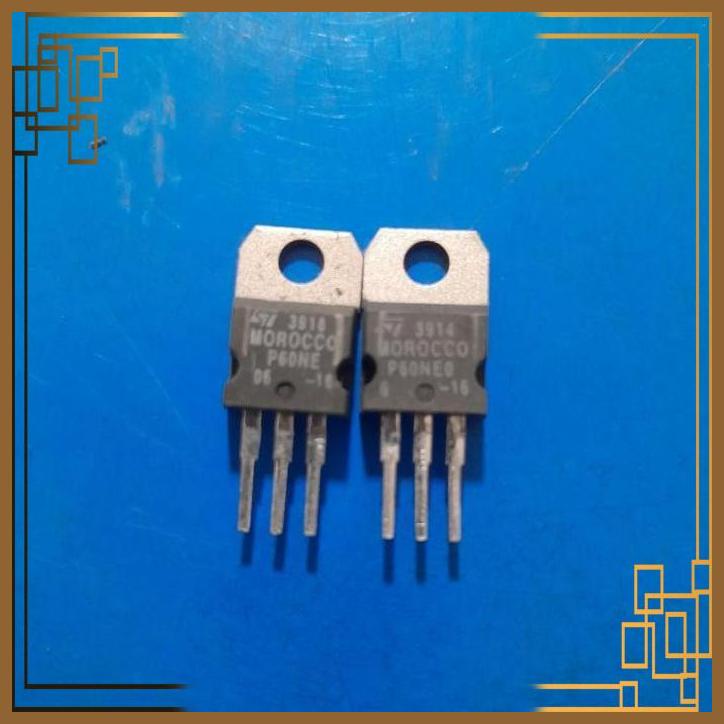 Jual [NDC] P60NE06 TO220 60N06 MOSFET ST MAROCCO ORI SESUAI GAMBAR ...