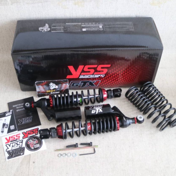 Jual [Baru] Shock Yss Gtx Pcx 160 Black Series 365Mm Shockbreaker Honda ...