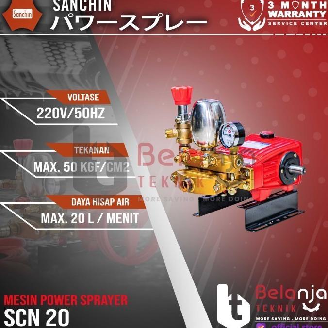 Jual Sanchin Scn 20 Mesin Power Sprayer Steam Engine Firman Sfe 200