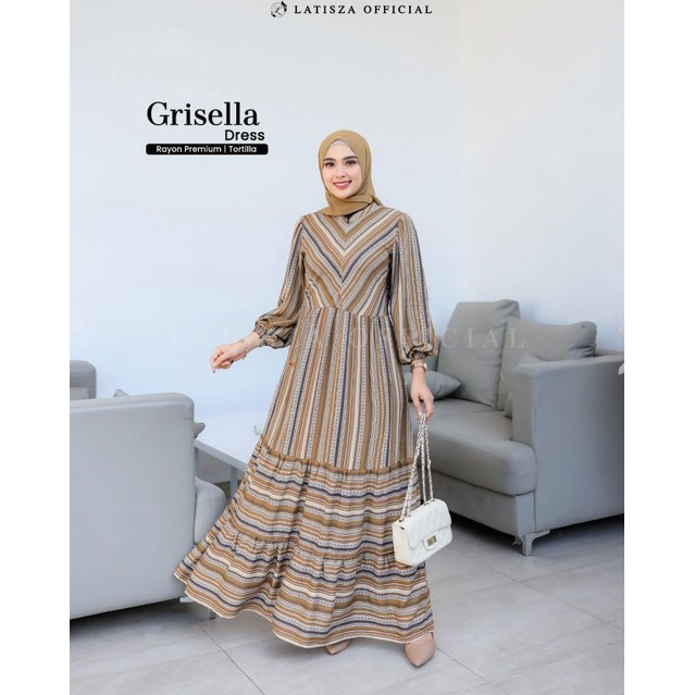Jual Grisella Dress promo by Latisza | Shopee Indonesia