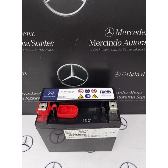 Jual Auxiliary battery, A211 541 00 01,W211,Mercedes-Benz 100% Original ...