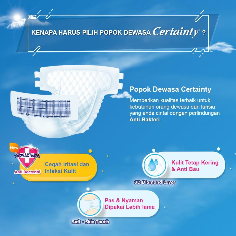 Jual Model baru - Certainty - L 10 - Popok Perekat - 2 Packs ...