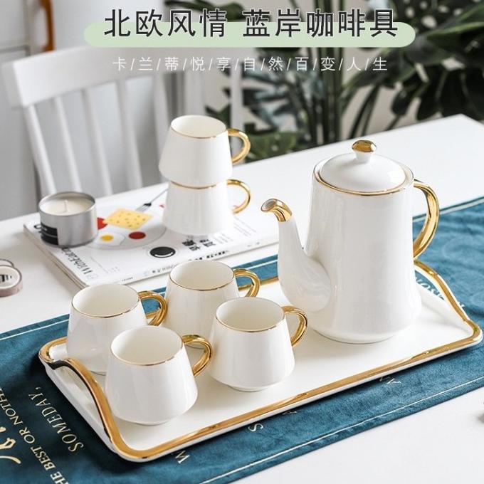 Jual KALANDI European Style Afternoon Tea Set with Tray Set | Shopee ...