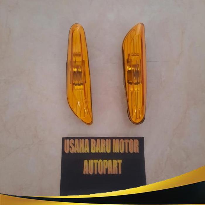 Jual LAMPU SEN SEIN FENDER SAMPING KUNING SET 2PC BMW E46 FACELIFT | USH | Shopee Indonesia