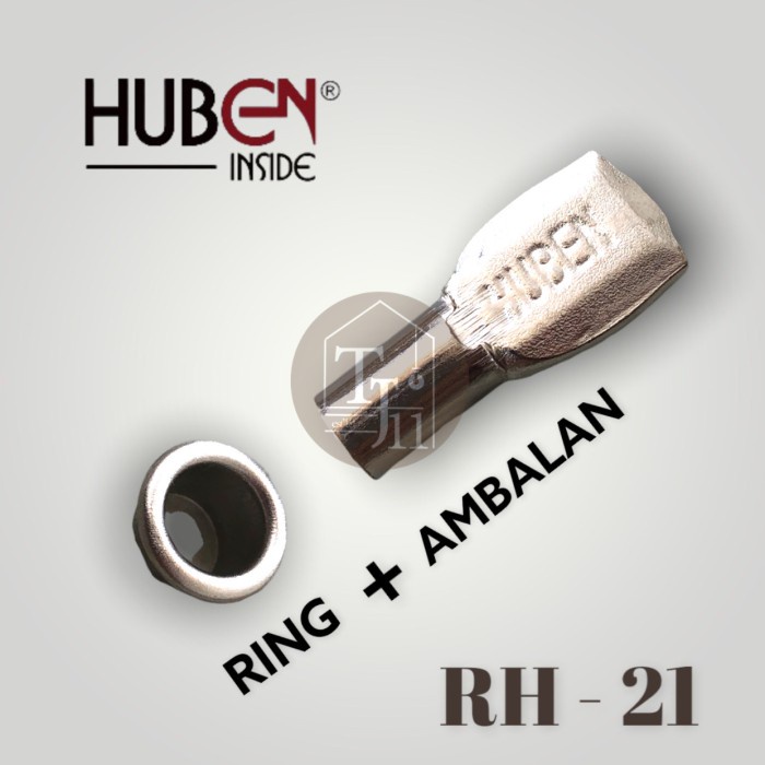Jual AMBALAN BESI RING HUBEN RH-21 / AMBALAN PENAHAN RAK KAYU (PIN+RING ...