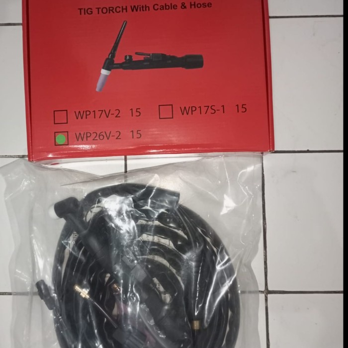 Jual RHINO WP26V STANG LAS ARGON TIG TORCH TANG MESIN TRAVO LAS ARGON ...