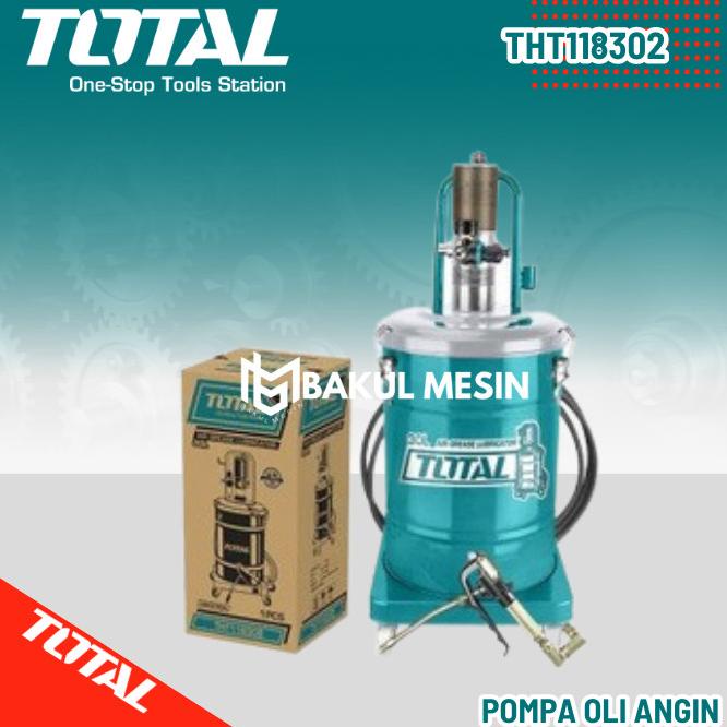 Jual Pompa Oli Angin Air Grease Lubricator 30L Greas Pump Total ...