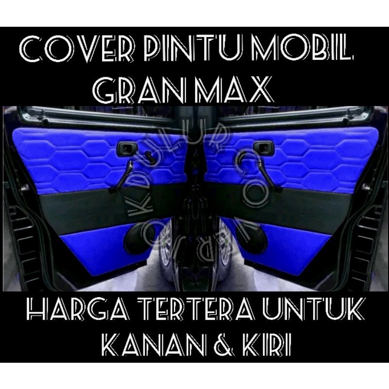 Jual Cover pintu mobil Grandmax pickup motif tawon terbaru / Lapis ...