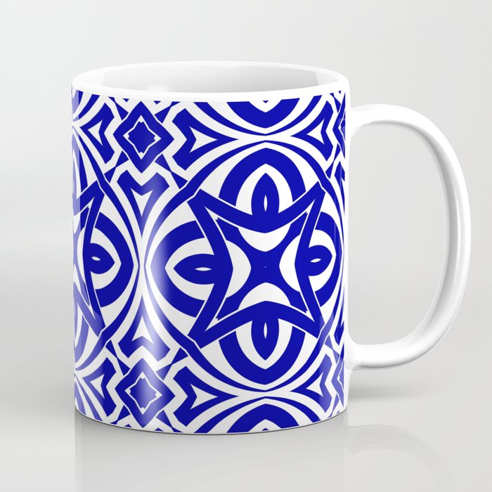 Jual Mug Kopi Pola Ubin Biru Mediterania | Shopee Indonesia
