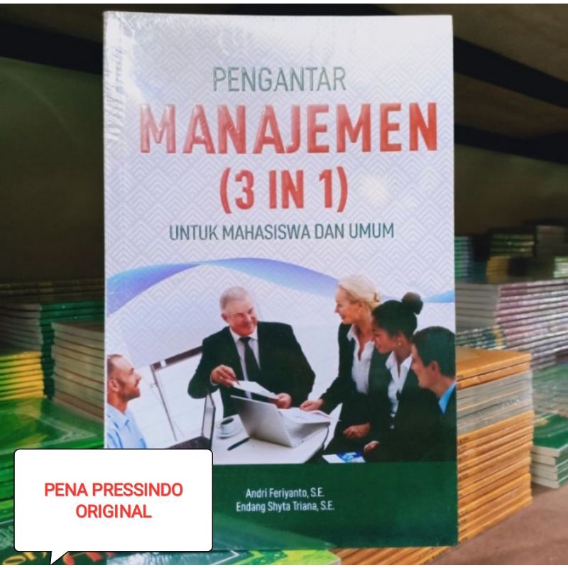 Jual BUKU PENGANTAR MANAJEMEN 3 IN 1 UNTUK MAHASISWA DAN UMUM - ANDRI FERIYANTO | Shopee Indonesia