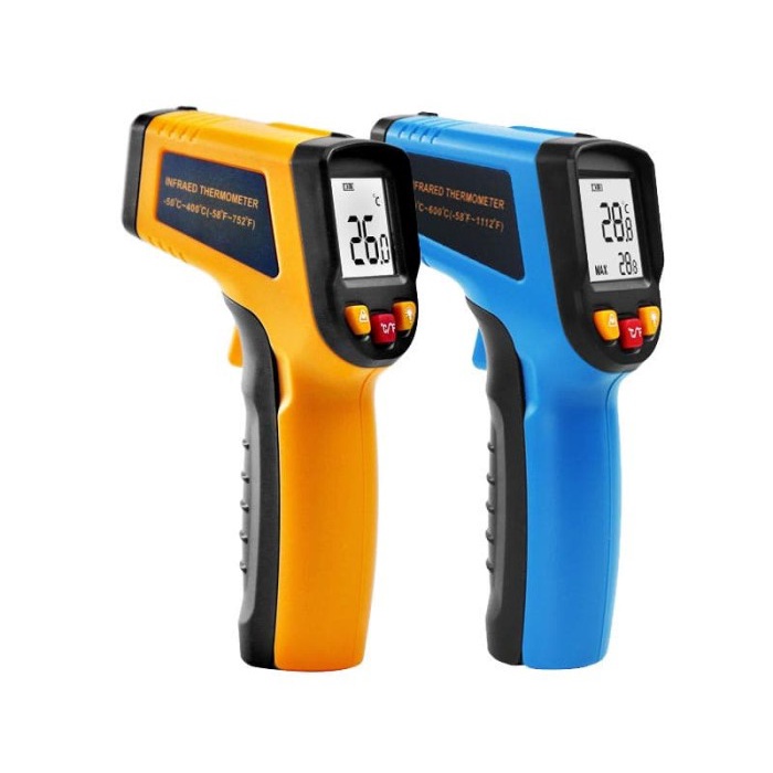 Jual Termometer/Thermometer Laser Infrared Kulkas Masak Aquarium Mesin ...