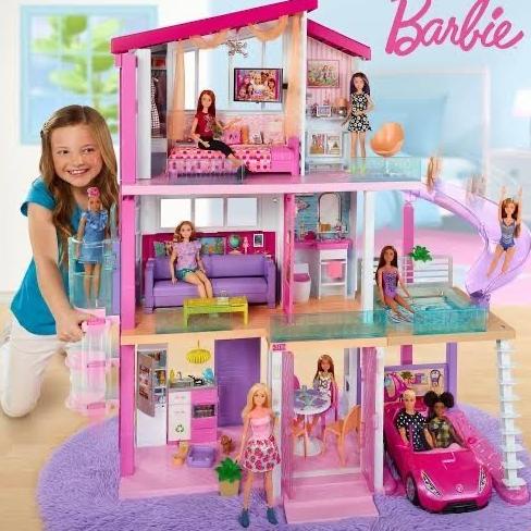 Jual Gosend Only- Barbie Dreamhouse 360 Play Rumah Barbie Dream House ...
