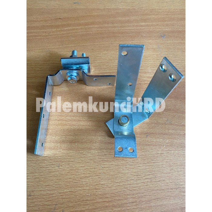 Jual Pivot Engsel Pintu Lipat Aluminium Atas Dan Bawah Polos Tanpa ...