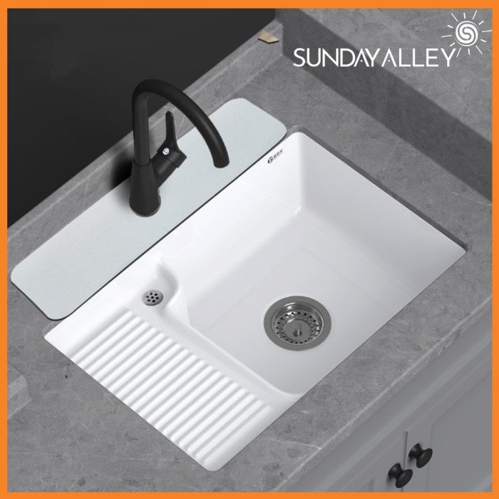 Jual Sunday Alley - Alas Wastafel Diatomite 38 Cm Sink Absorbent Mat ...