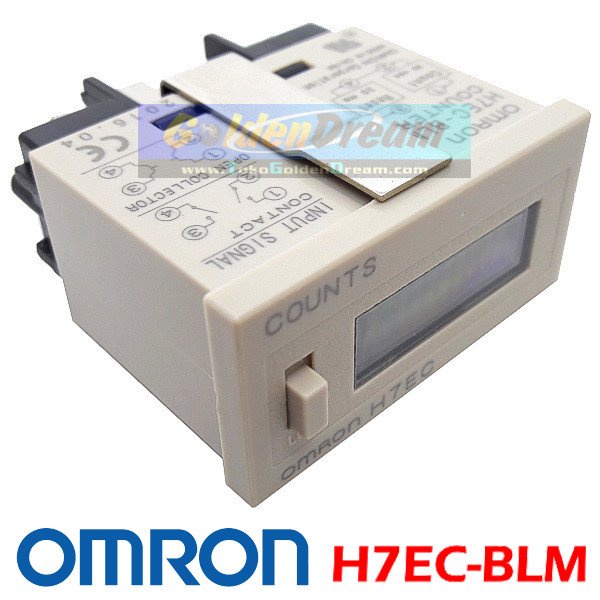 Jual Omron Counter H7Ec-Blm Counts H7Ec Totalizer Alat Hitung Cacah ...