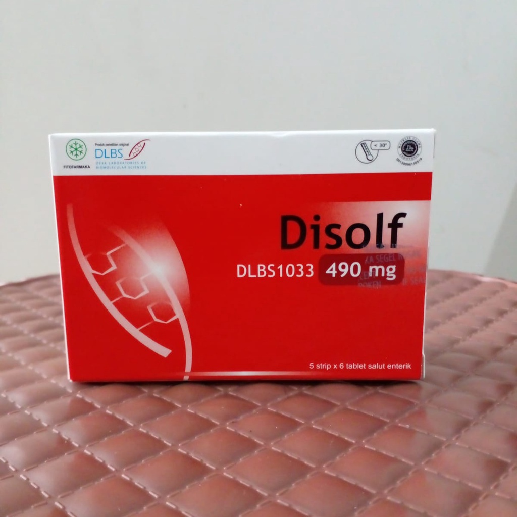 Jual Disolf 490 Mg (1 Box = 5 Strip = 30 pcs) | Shopee Indonesia