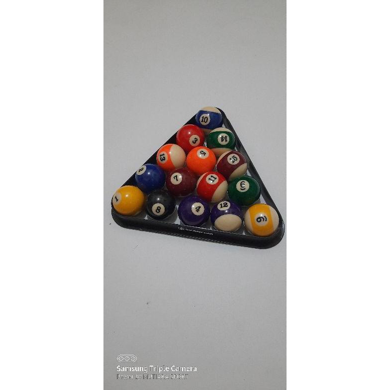 Jual Discount Triangle Billiard Scorpion Original Ball Big Size 2 1/4 ...
