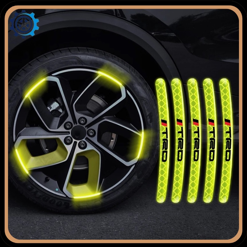 Jual 20pcs Stiker Reflektor Velg Mobil Motor Sticker Reflector Creative ...