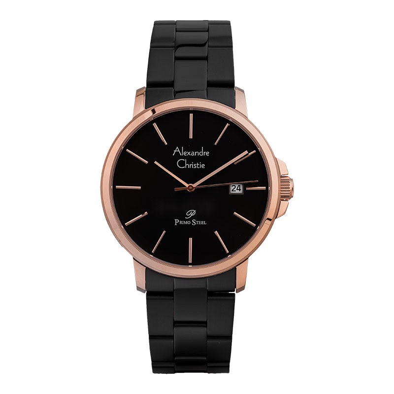 Jual Jam Tangan Pria Alexandre Christie Primo Steel Ac 1032 Md Bbrba