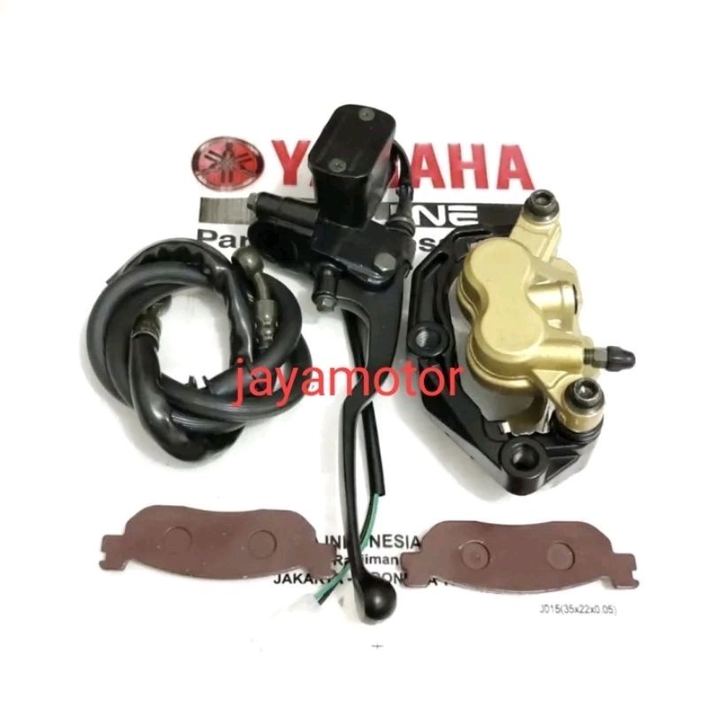Jual selang rem+master rem+kaliper depan Yamaha fizr,Alfa,crypton,Jupiter z lama,Vega R lama ...