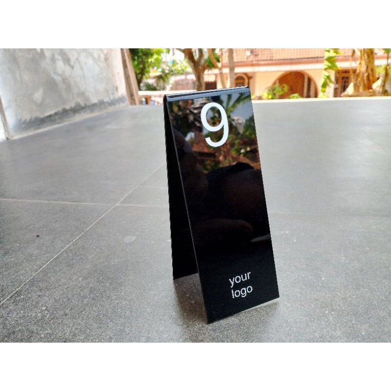 Jual nomer meja akrilik tekuk tinggi | Shopee Indonesia