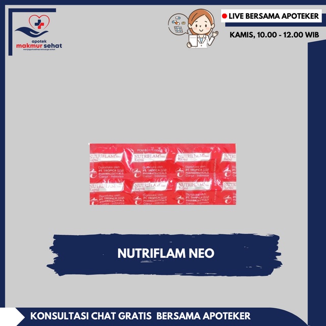 Jual Nutriflam Neo 6 Kapsul | Shopee Indonesia